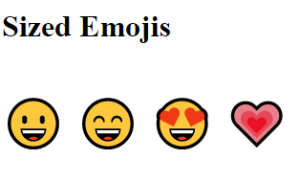 Using Emojis in HTML - HELP